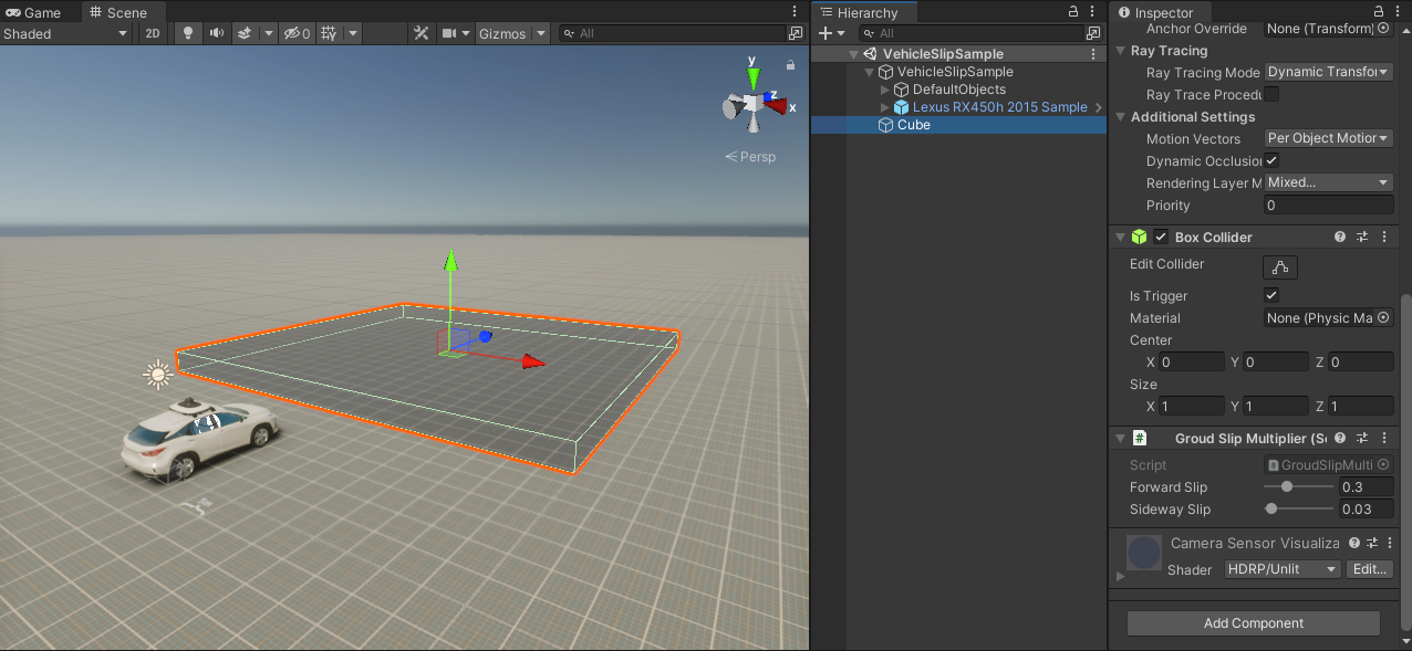 Customize Slip - AWSIM Labs Documentation