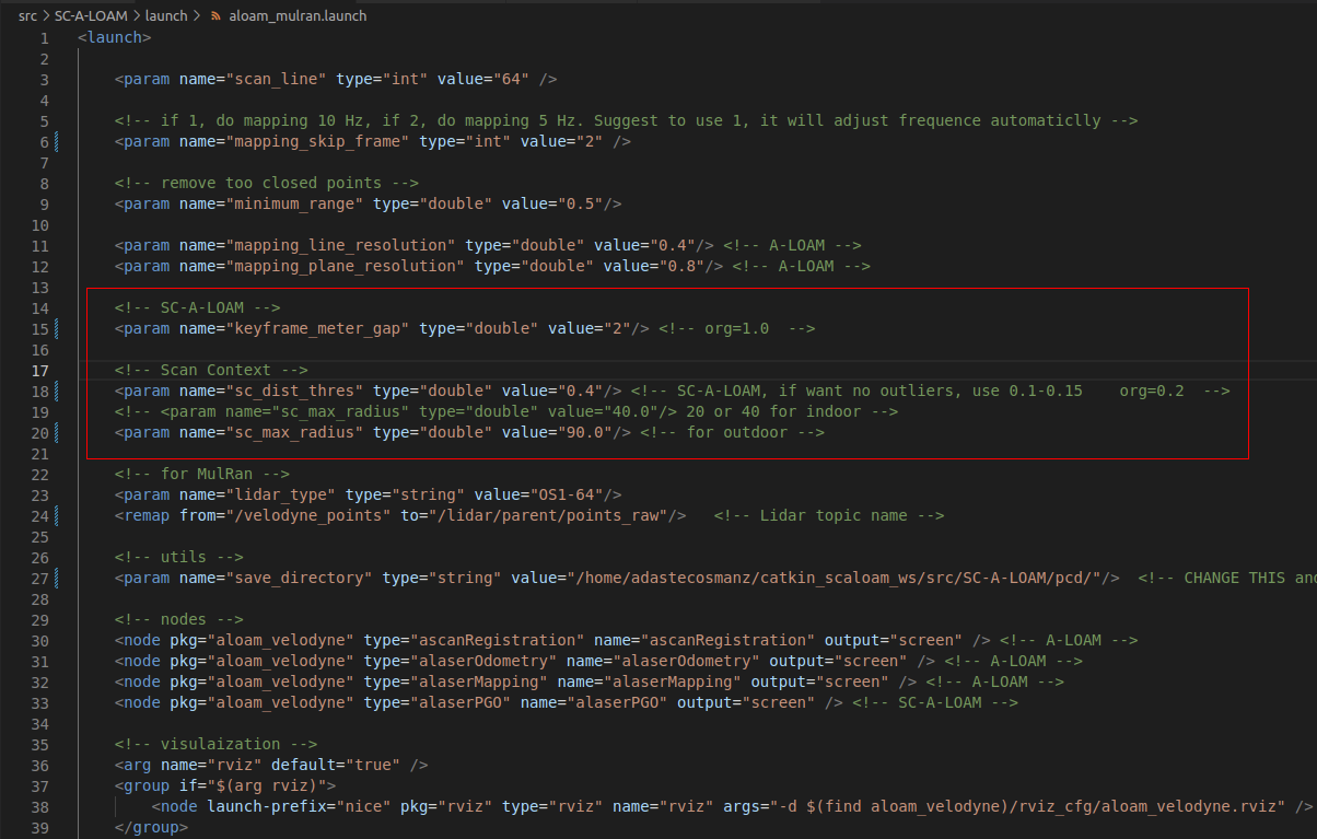 SC-A-LOAM - Autoware Documentation