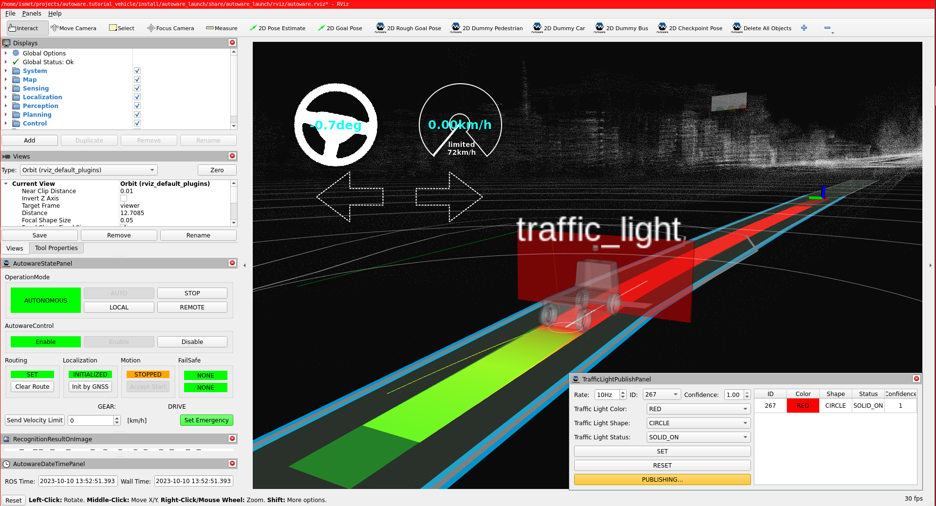 Traffic light - Autoware Documentation
