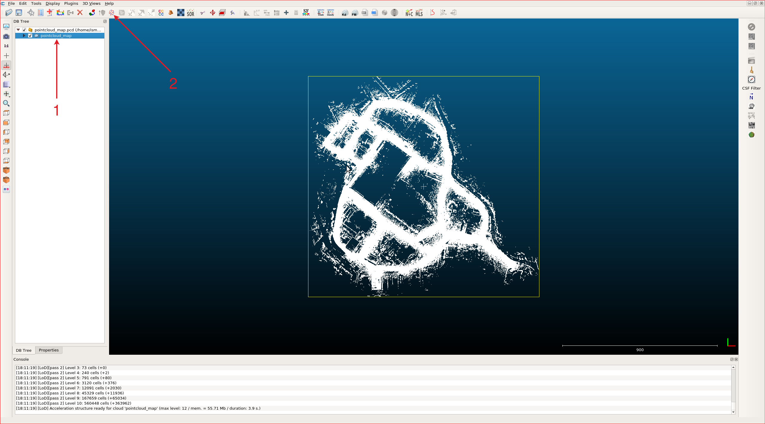 Pointcloud map downsampling - Autoware Documentation